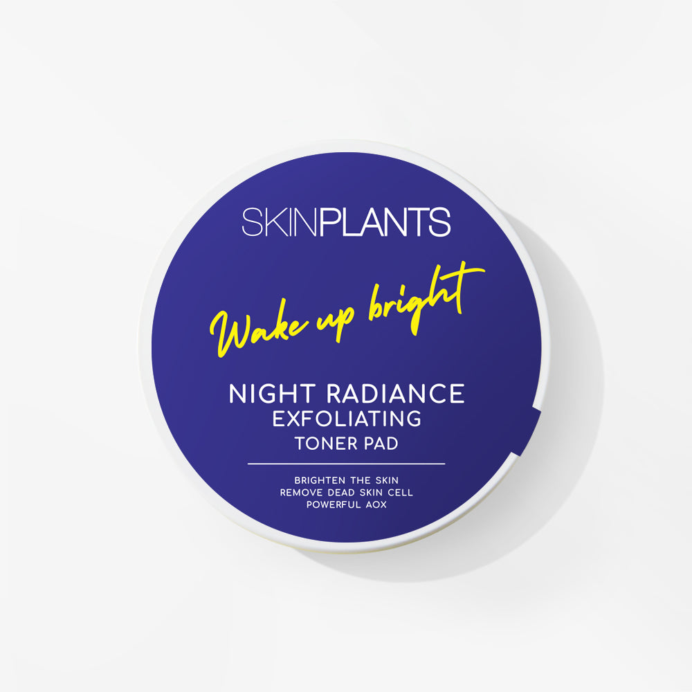 Night Radiance Exfoliating Toner Pad – Skinplants