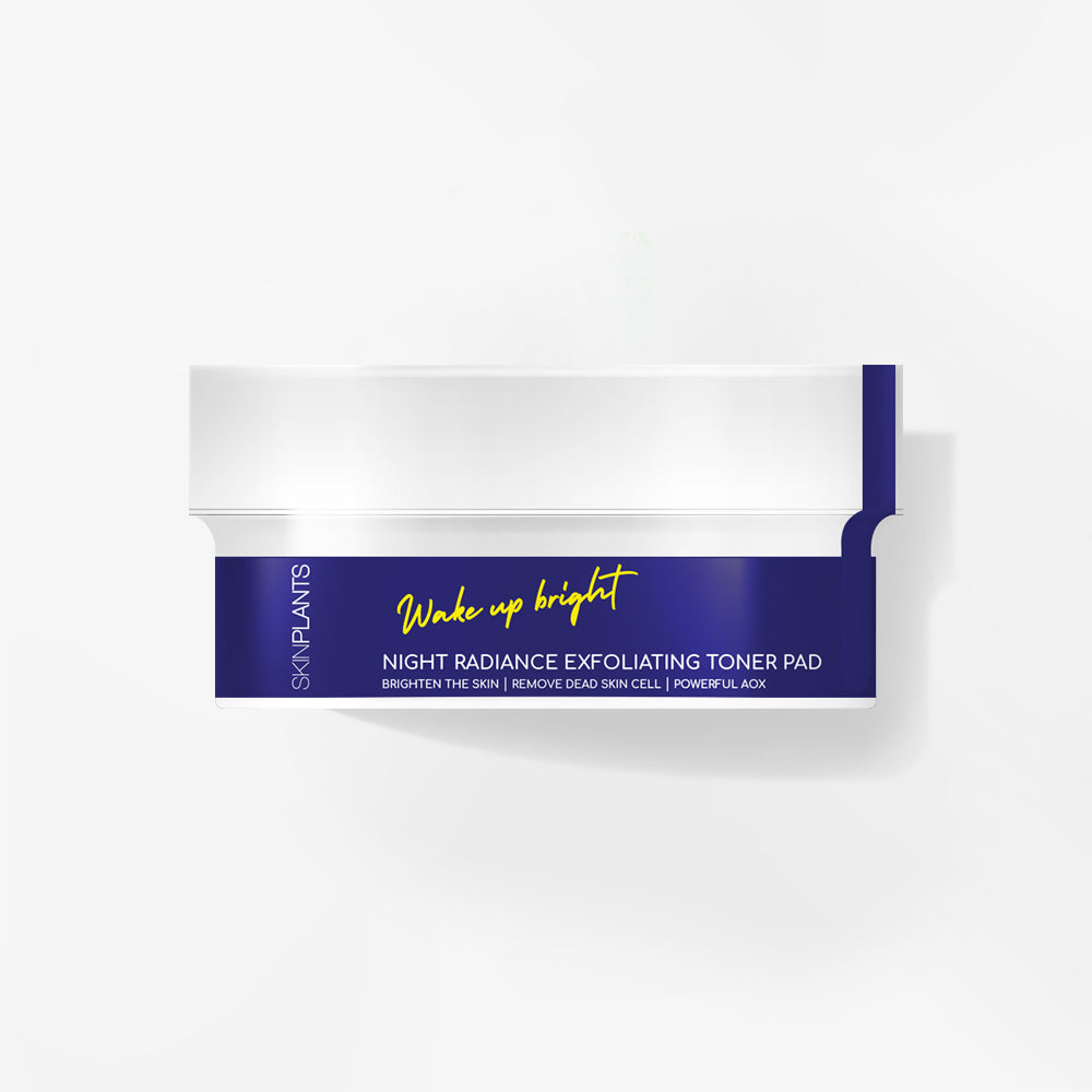 Night Radiance Exfoliating Toner Pad – Skinplants